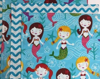 Mermaid napkins | Etsy