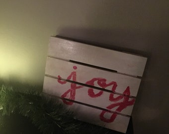 Rustic holiday sign | Etsy