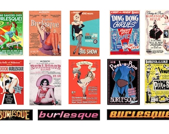 Burlesque sign | Etsy