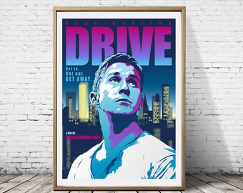 Drive movie poster | Etsy