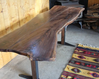 Live edge table | Etsy