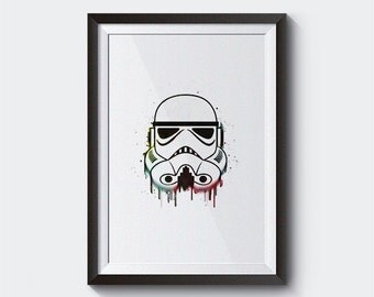Stormtrooper print | Etsy