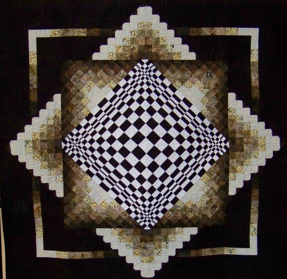 3 Dimensional Quilt 57.5 x 57.5