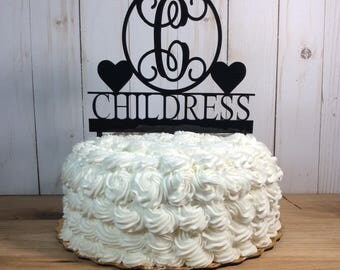 Acrylic cake topper | Etsy