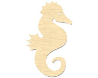 Wooden seahorse | Etsy