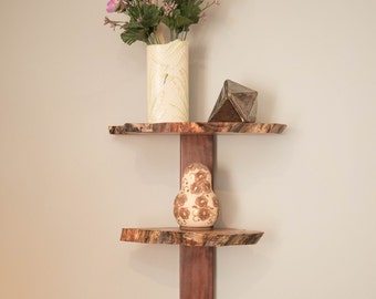 Live edge shelf | Etsy