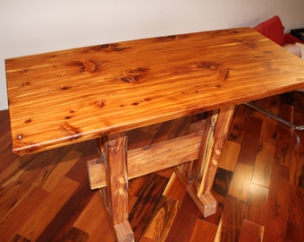 Rustic bistro table | Etsy