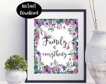 Blended family sign | Etsy