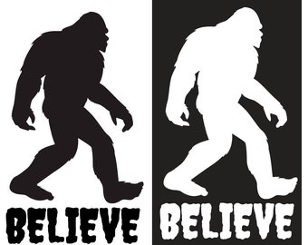 Bigfoot decal | Etsy