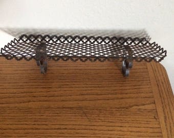 Vintage metal shelf | Etsy