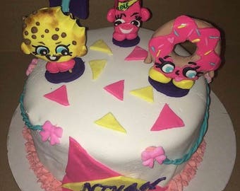 Lippy Lips Cake Topper Shopkins Cake toppers Shopkins Lippy