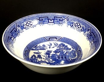 Willow pattern plate | Etsy