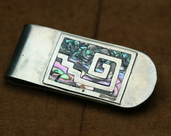 Inlay money clip | Etsy