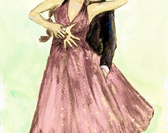 Rainbow Rain Marc Allante Canvas Wall Art Two Step