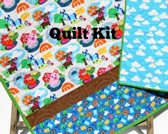 Pig quilt pattern | Etsy