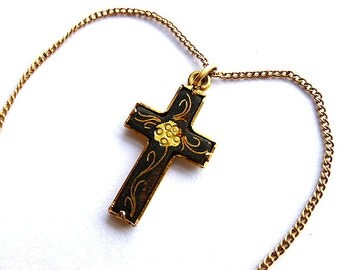 Teen cross necklace | Etsy