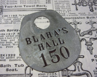 Coat check tags | Etsy