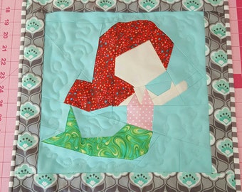 Mermaid quilt | Etsy