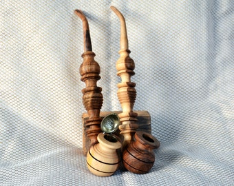 Wooden smoking pipes | Etsy