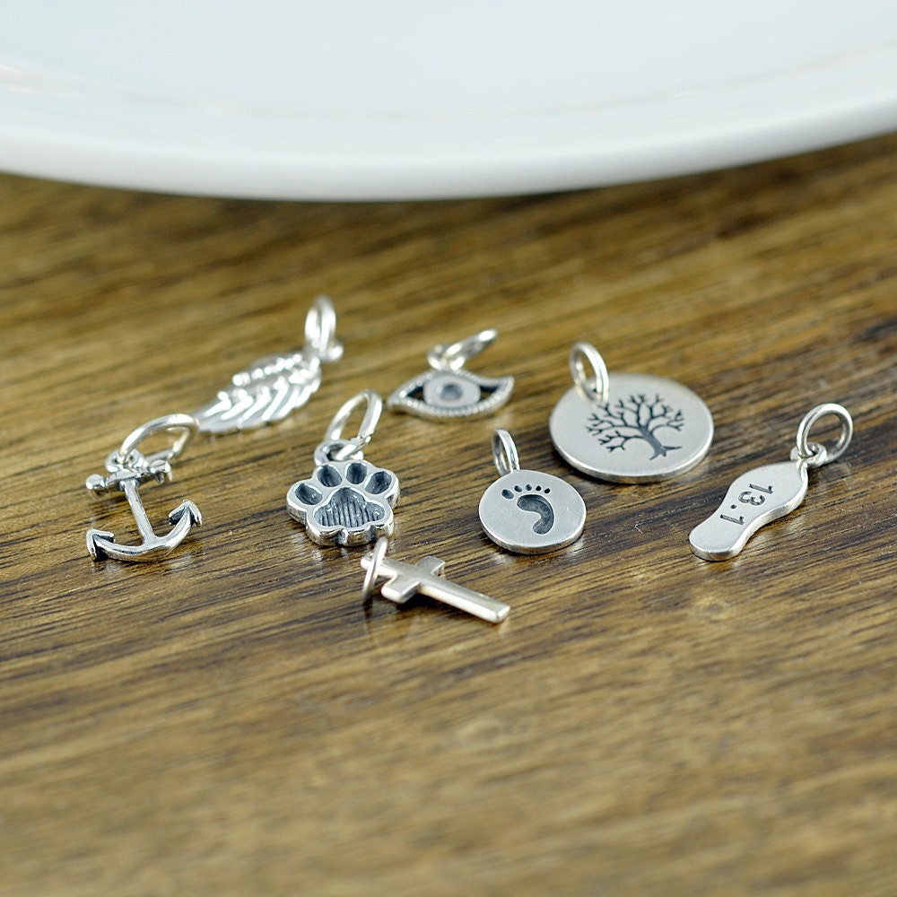 Silver Charm Add On Charm Ala Carte Charms Add On