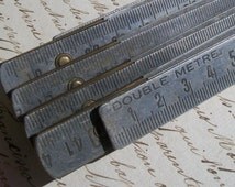 Unique vintage metal ruler related items | Etsy