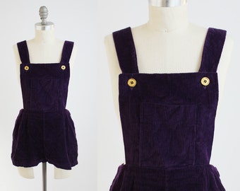 Purple overalls | Etsy