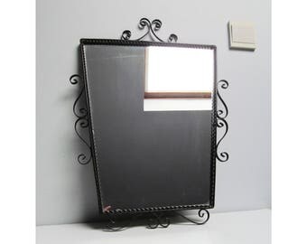 Wrought iron mirror | Etsy