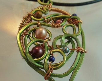 Copper neck wire | Etsy