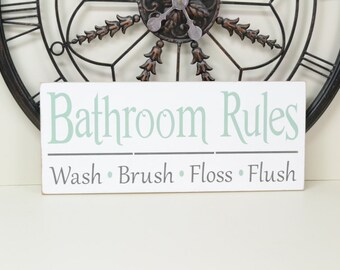 French bathroom sign | Etsy