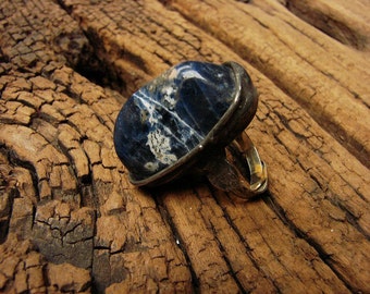 Sodalite ring | Etsy