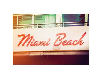Vintage miami beach | Etsy