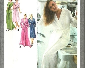 Wrap robe pattern | Etsy