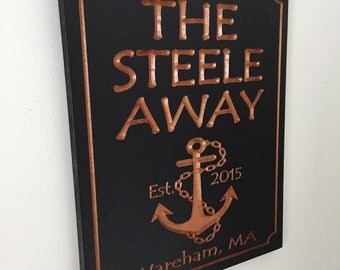 Wooden carved signs for all occasions by BenchmarkSignsGifts