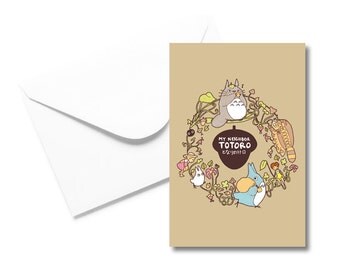 Totoro card | Etsy
