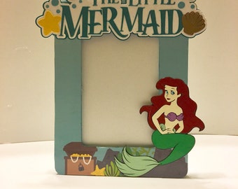 Mermaid photo frame | Etsy