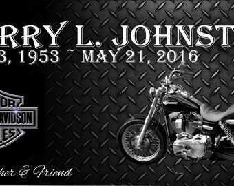 Motorcycle plaques | Etsy