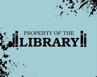 Property of stamp | Etsy