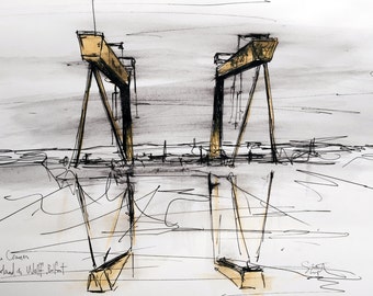 Harland and wolff | Etsy