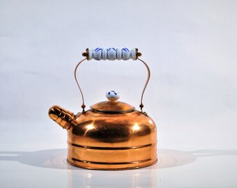 Porcelain tea kettle | Etsy