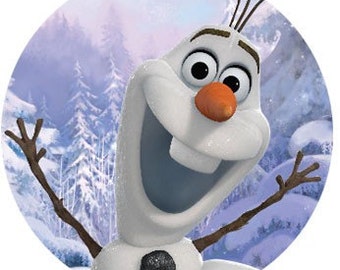 Olaf button | Etsy