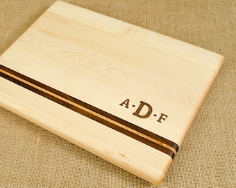 Inlay cutting board | Etsy