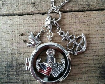 Military locket | Etsy