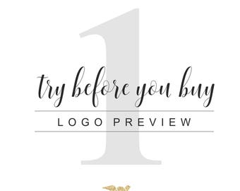 Preview Premade Logo Design Try before you buy it Logo
