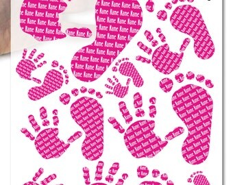 Child handprint | Etsy
