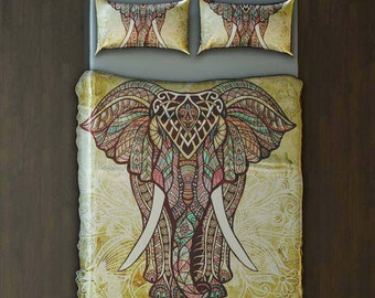 Elephant bedding | Etsy