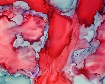 Alcohol ink art | Etsy