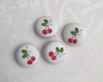 Cherry buttons | Etsy