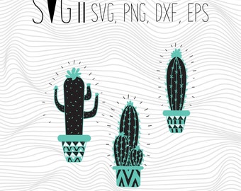 Cactus svg | Etsy