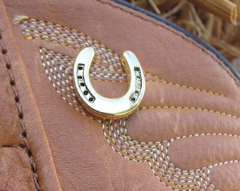 Horseshoe lapel pin | Etsy
