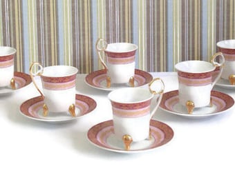 Footed demitasse | Etsy